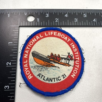 Vtg ATLANTIC 21 ROYAL NATIONAL LIFEBOAT INSTITUTION England Life Boat ...