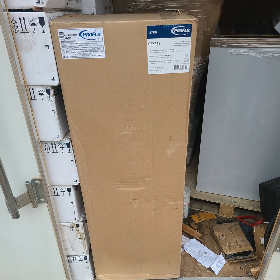 PROFLO 33.4 gal. Pre-Pressurized Pump Steel Well Tank PFX33S | eBay