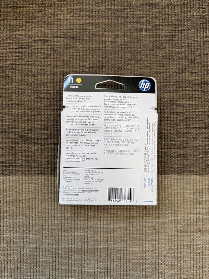 2023 OEM Genuine HP 11 Yellow Ink Printhead C4813A Printer Print Head ...
