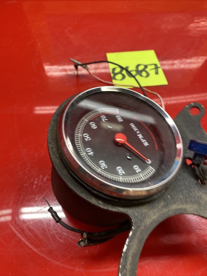 80's 90's Harley-Davidson FXR Dyna Sportster Softail Dual Gauge Mount ...