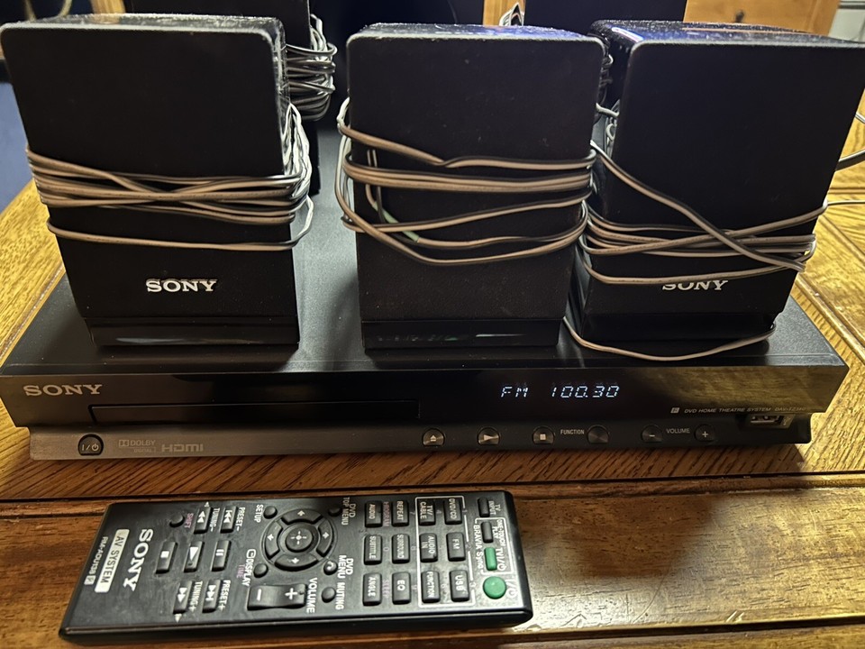 Sony HBD-TZ140 5.1 Channel DVD Home Theater HDMI Receiver w/ Remote ...