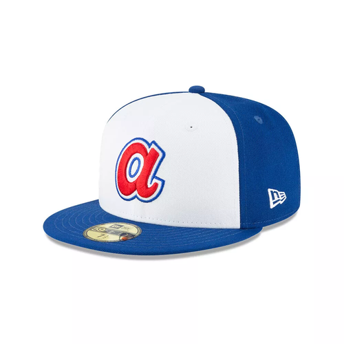 Atlanta MLB 5950 Braves 1972 Cooperstown Collection fitted caps navy ...
