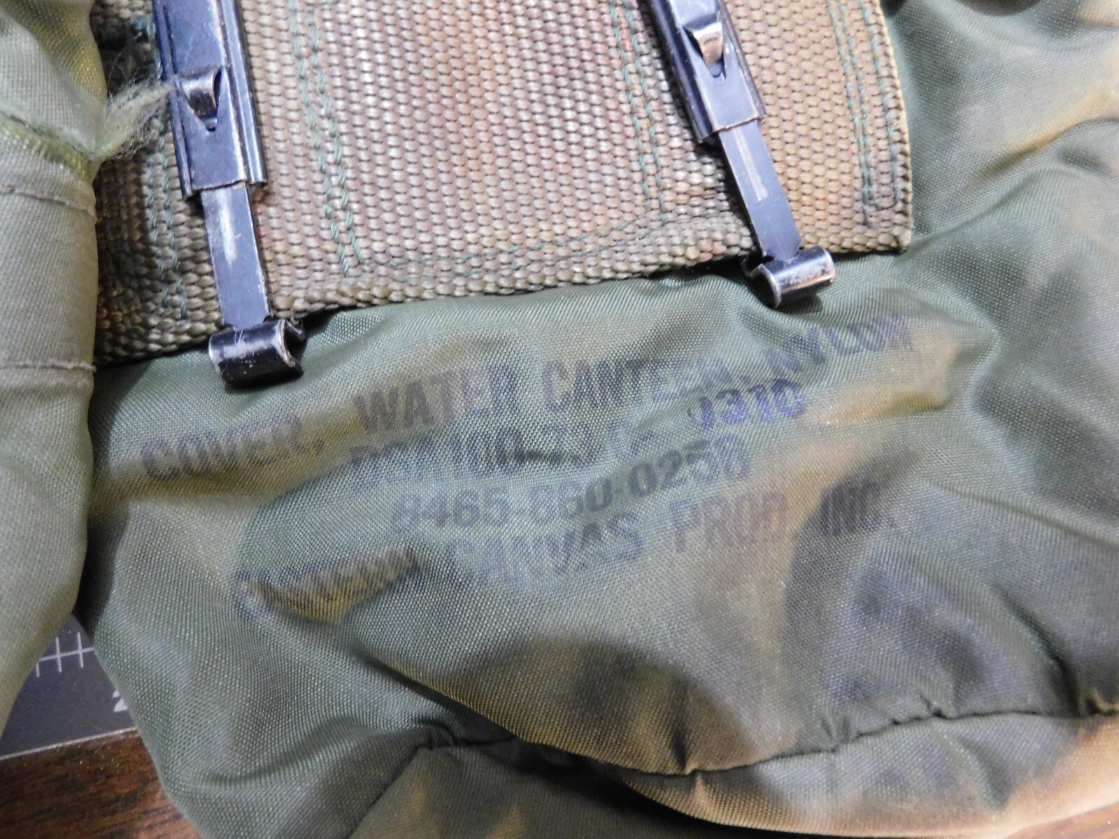 Vietnam Era M67 Nylon U.S. Army USMC Canteen Cover | eBay