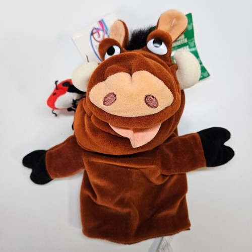 NEW VINTAGE Disney Store Lion King Pumbaa Plush Hand Puppet | eBay