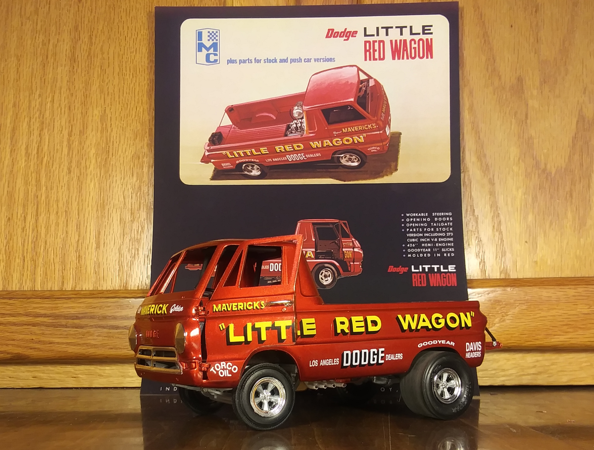 Little Red Wagon Dodge Van 107 200 Industro Motive Corporation 1/25