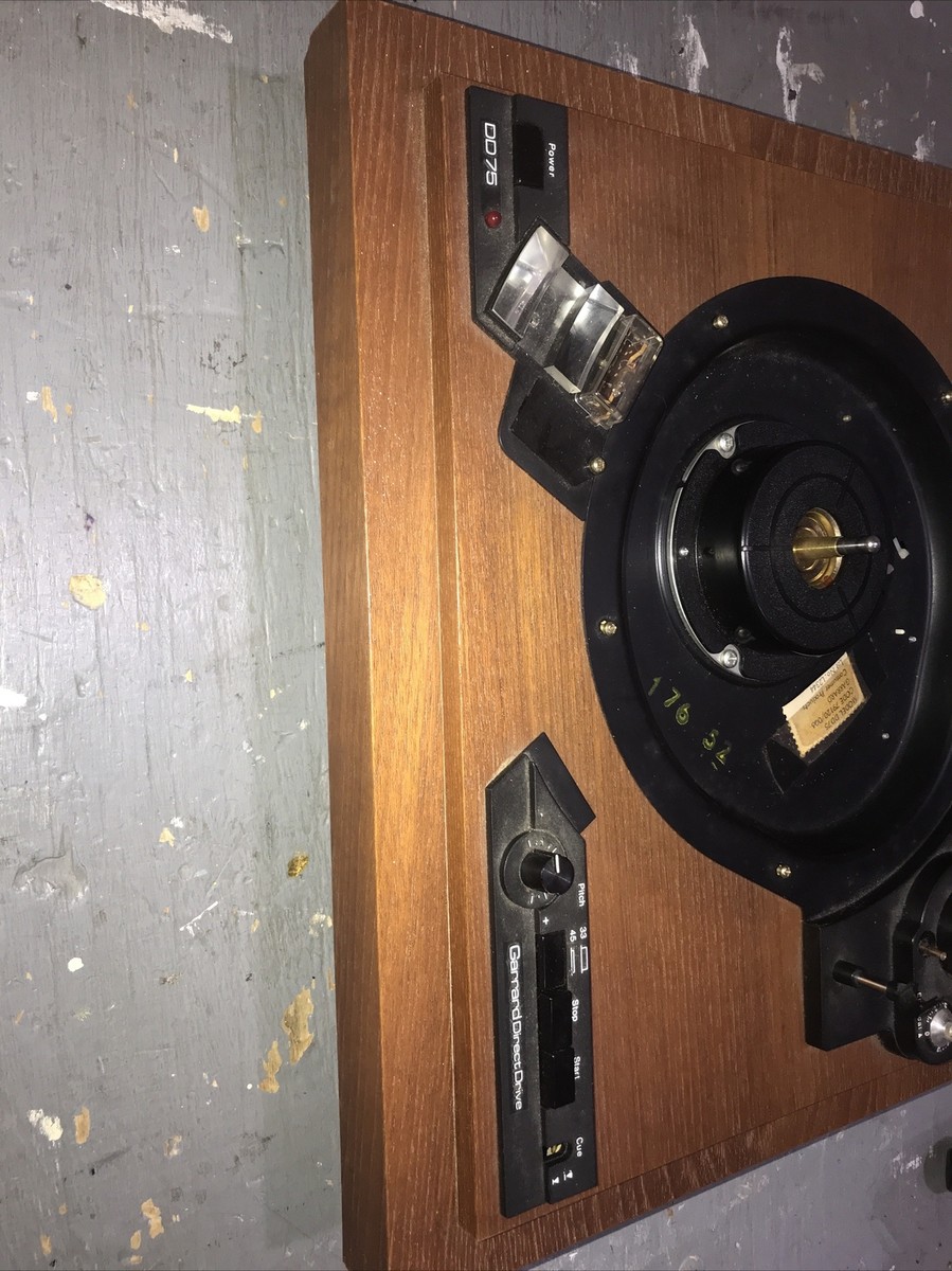 Garrard Dd75 Turntable Direct Drive Rare For Sale Canuck FOR SALE: