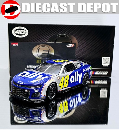 ALEX BOWMAN 2024 DARLINGTON RETRO (JIMMIE JOHNSON THROWBACK) ALLY 1/24 ...