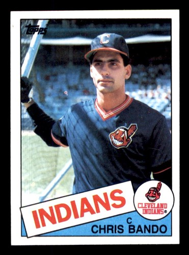 1985 Topps Baseball #14 Chris Bando NM or Better *cc1 | eBay