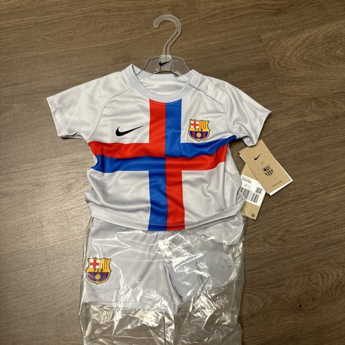 New Nike Barcelona FCB Football Kit Set Size 9-12 Months | eBay UK