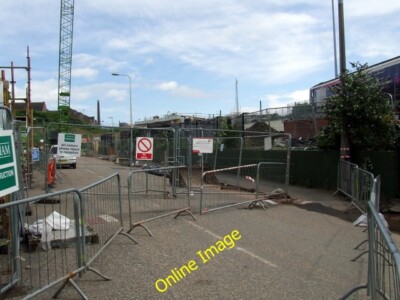 Photo 6x4 Russell Road Dalry/NT2372 Closed to traffic at this point ...