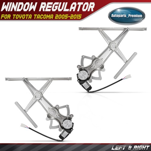 2pcs Power Window Regulator with Motor for Toyota Tacoma 2005-2015 Left ...