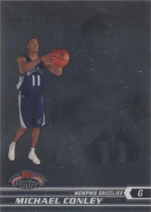 2007-08 Topps Stadium Club - NBA Rookie Mike Conley #104 /1999 (RC) for ...