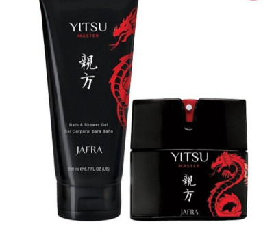 JAFRA YITSU MASTER for Men 3.3 Fl. Oz. AND HAIR AND BODY WASH GIFT SET ...