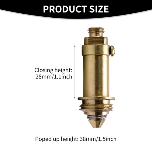 Easy Up Basin Waste Bathroom Sink Push Button Click Clack Plug Bolt | eBay