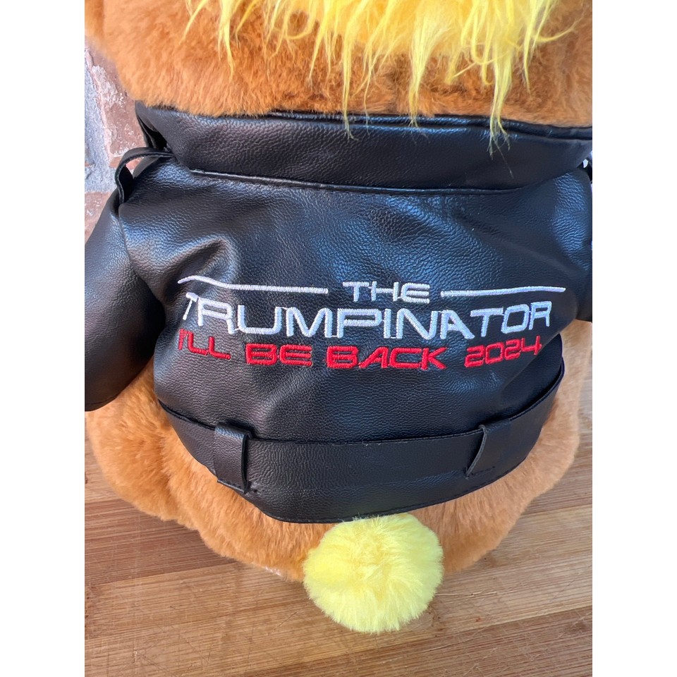 Trumpy Bear Trumpinator 2024 " I'll Be Back" Proud Patriots Limited Edition Bear | eBay