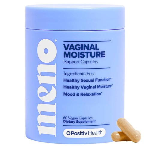 MENO Vaginal Moisture Support Capsules – OBGYN-Formulated to Support ...