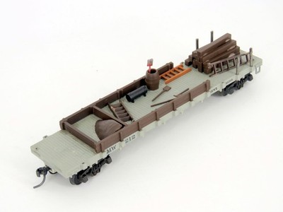 MOW TRAINS HO MAINT-OF-WAY Work Flatcar MW #212 Work Train MWKD58 | eBay