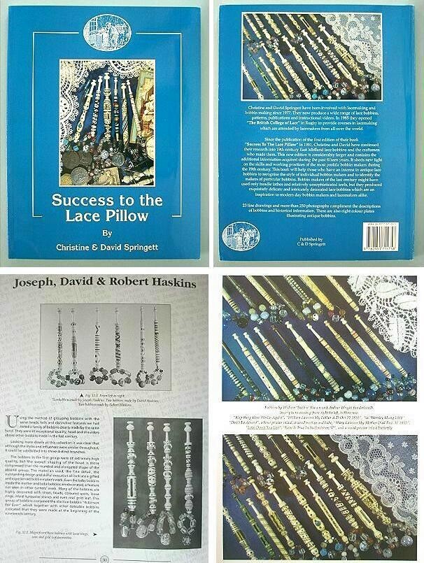 "Success to the Lace Pillow" *Christine & David Springett * THE Lace ...