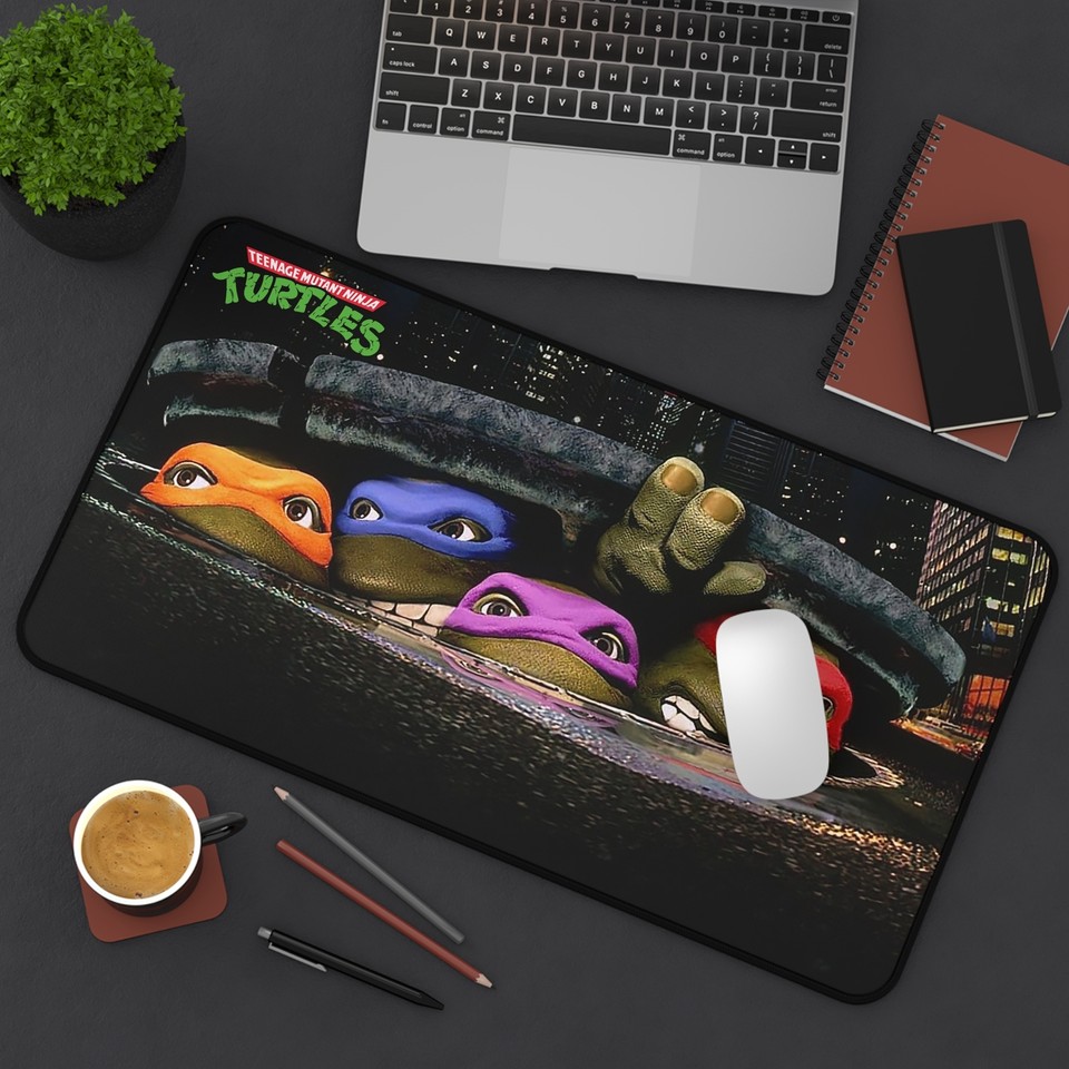 TMNT Teenage Mutant Ninja Turtles - Desk Mat Gaming Mouse Pad ...