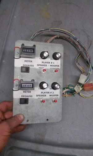 sega arcade sounds pots/test switches/coin counters | eBay