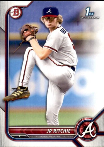 LOT OF 25 2022 BOWMAN DRAFT 1ST BASE PROSPECT BD126 JR RITCHIE BRAVES ...