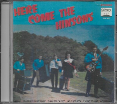 THE HINSONS......."HERE COMES THE HINSONS".........RARE HTF OOP GOSPEL ...