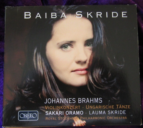 Baiba Skride Johannes Brahms - Concerto For Violin 2CD Set Fine | eBay