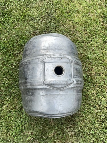 Vintage Anheiser Busch Stainless Steel 15.5 Beer Keg Rat Rod Gas Tank ...