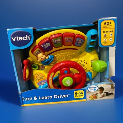 Vtech 80-166601 Turn and Learn Driver Toy - Yellow NIB | eBay