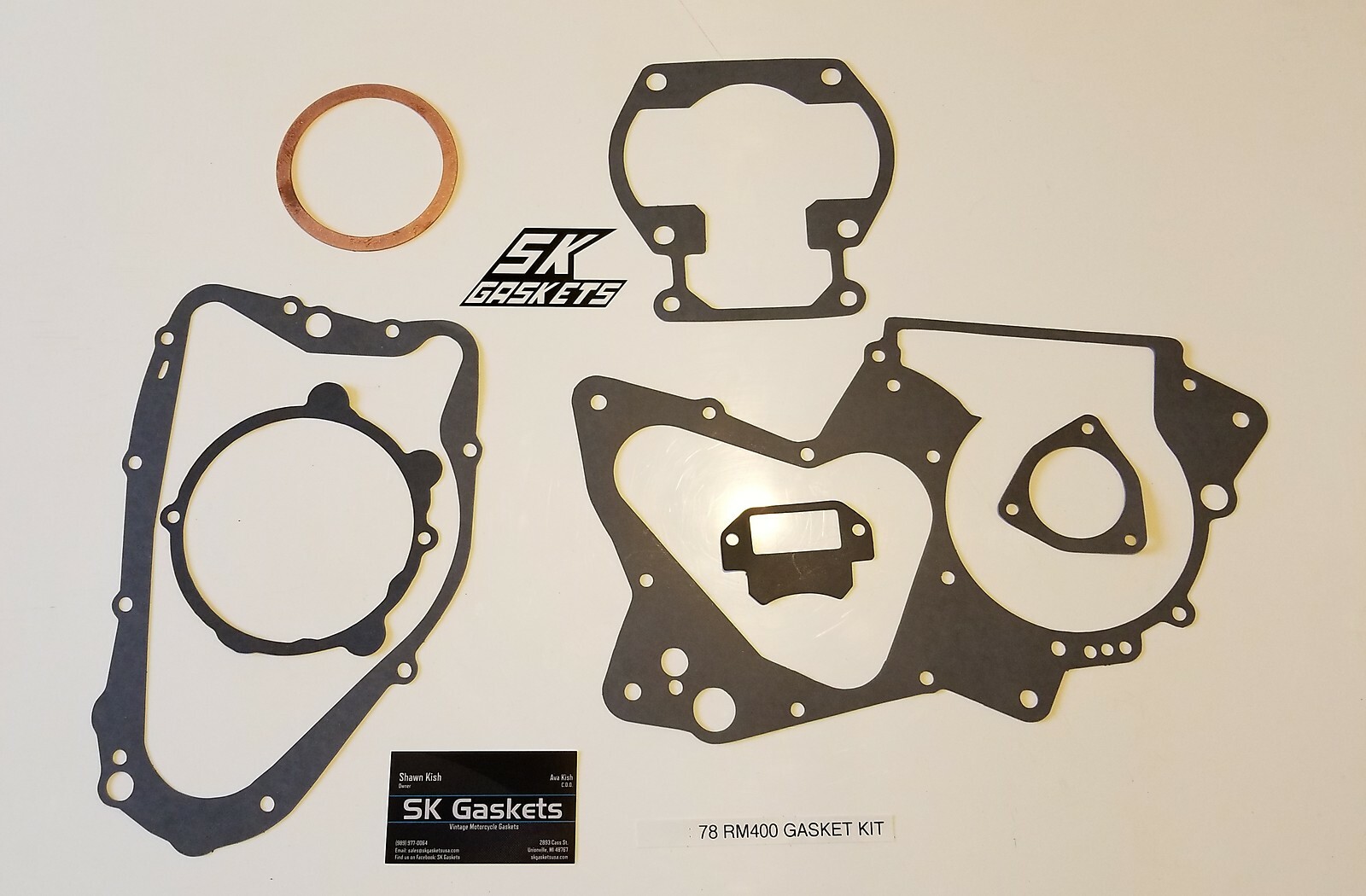 78 1978 RM400 Rm 400 Suzuki Gasket Kit | eBay