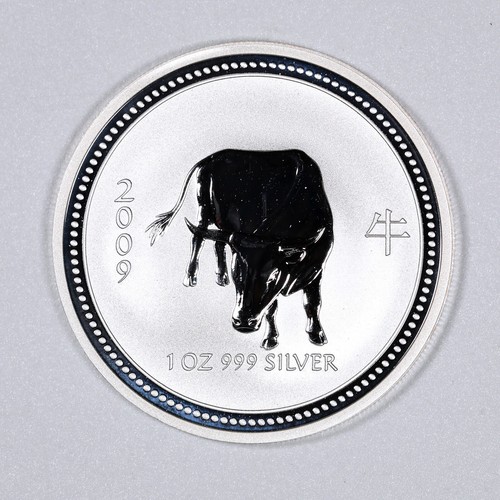 2009 1 oz Australian Silver Lunar Ox Coin (Series 1) | eBay