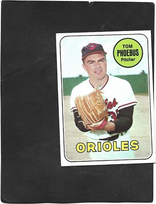 1969 Topps MLB # 185 Tom Phoebus | eBay