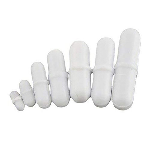Mixed Size PTFE Magnetic Stirrer Mixer Stir Bars Type-C 7Pcs/Pack ...