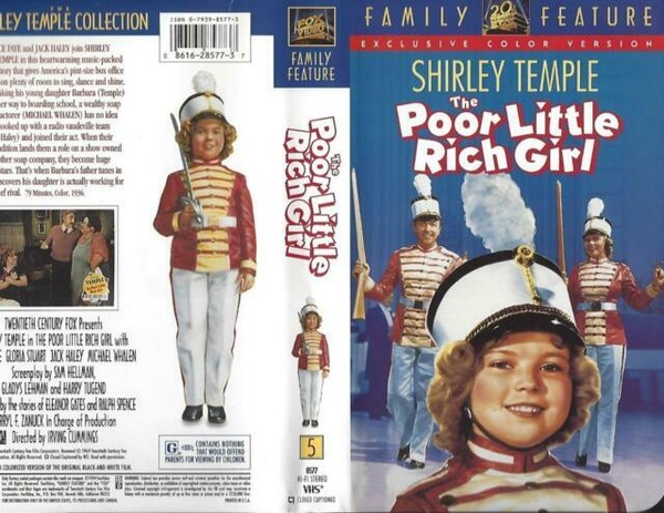 The Poor Little Rich Girl (VHS, 1994) for sale online | eBay