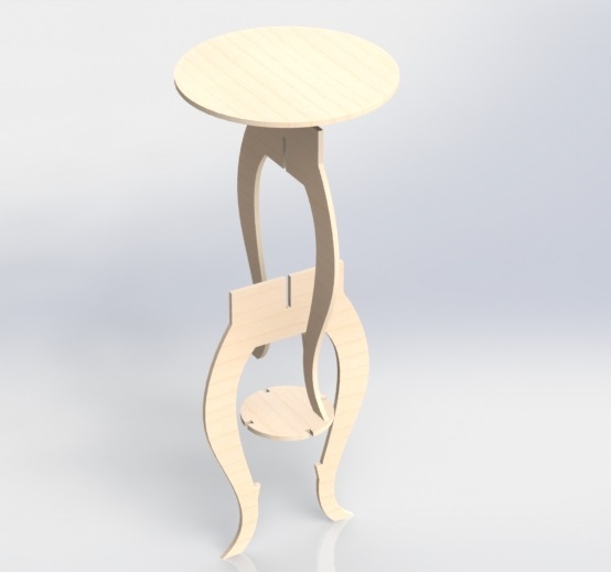 Drawing Table For Cutting in CNC Router and Laser DXF Plans Files ...