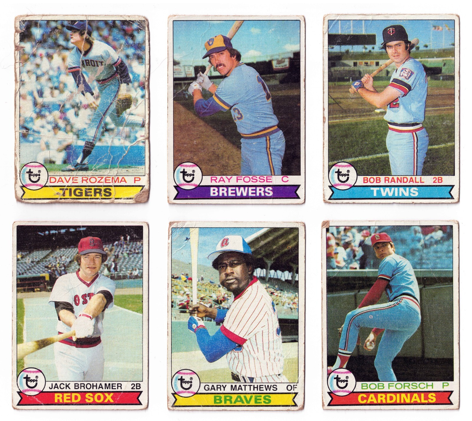 Vintage 1979 Baseball Card Singles Lot of 30 Yankees Twins Tigers ...