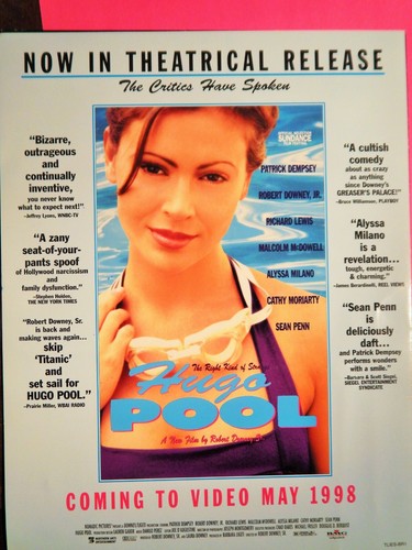 HUGO POOL (ALYSSA MILANO)/TELLING LIES AMERICA(1998) VIDEO DEALER ONLY ...