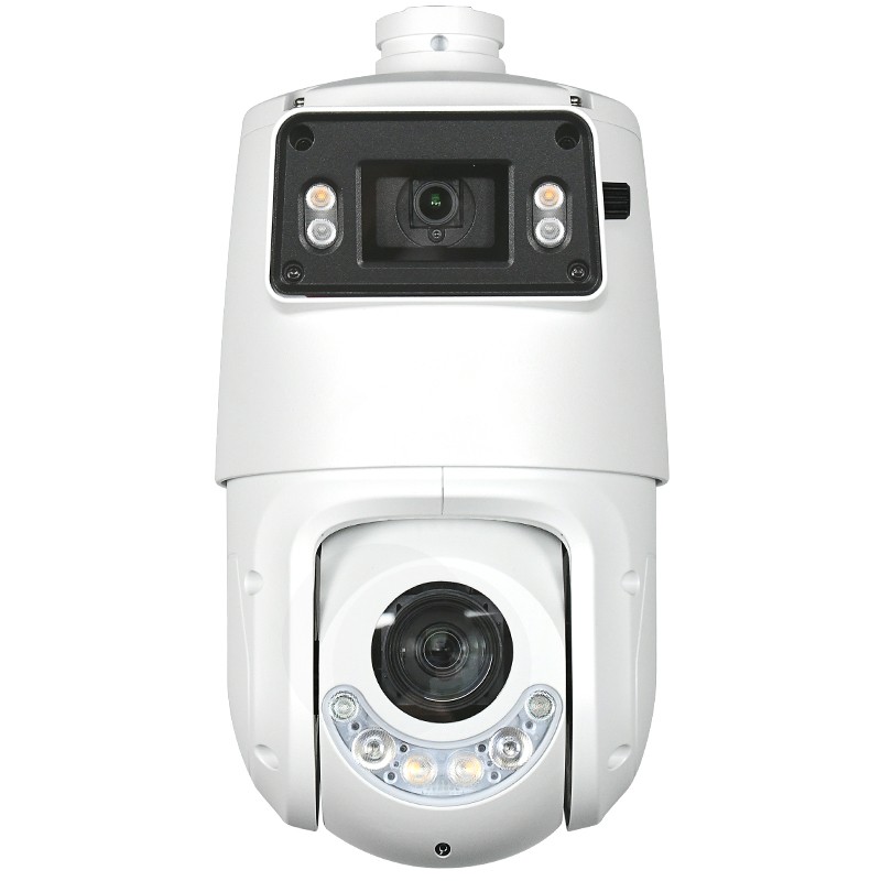 4MP+4MP 25x optical zoom 360 panoramic IP PTZ Camera smart tracking ...