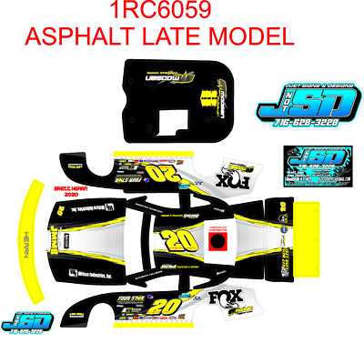 1RC ASPHALT LATE MODEL 1RC6059 WRAP BRETT HEARN 2020 | eBay