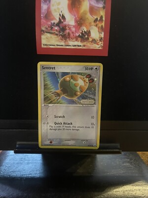 Reverse Holo Pokemon SENTRET Card EX LEGEND MAKER Set 62/92 Holo 134💎LP ...