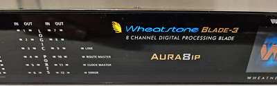 Wheatstone AURA8IP-3 8 Channel Vorsis Audio Processing Blade 3 | eBay