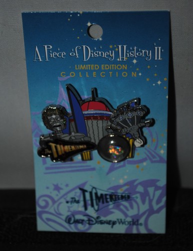 Timekeeper Disney World Disneyland Piece History Pin Prop Cast LE 2500 ...