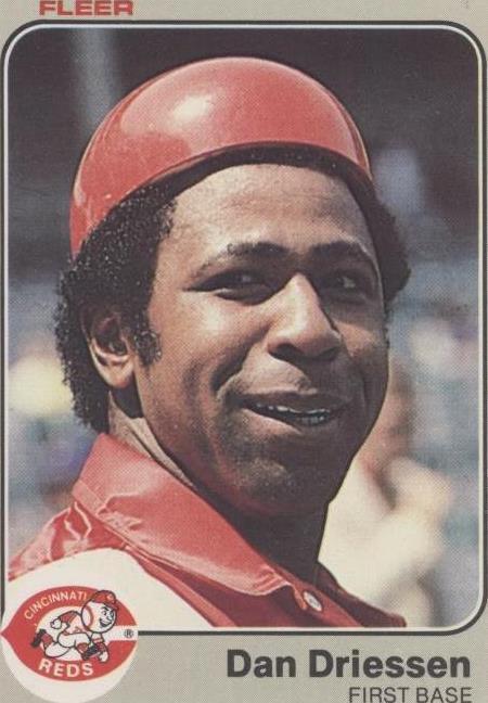 1983 Fleer - Dan Driessen #589 for sale online | eBay
