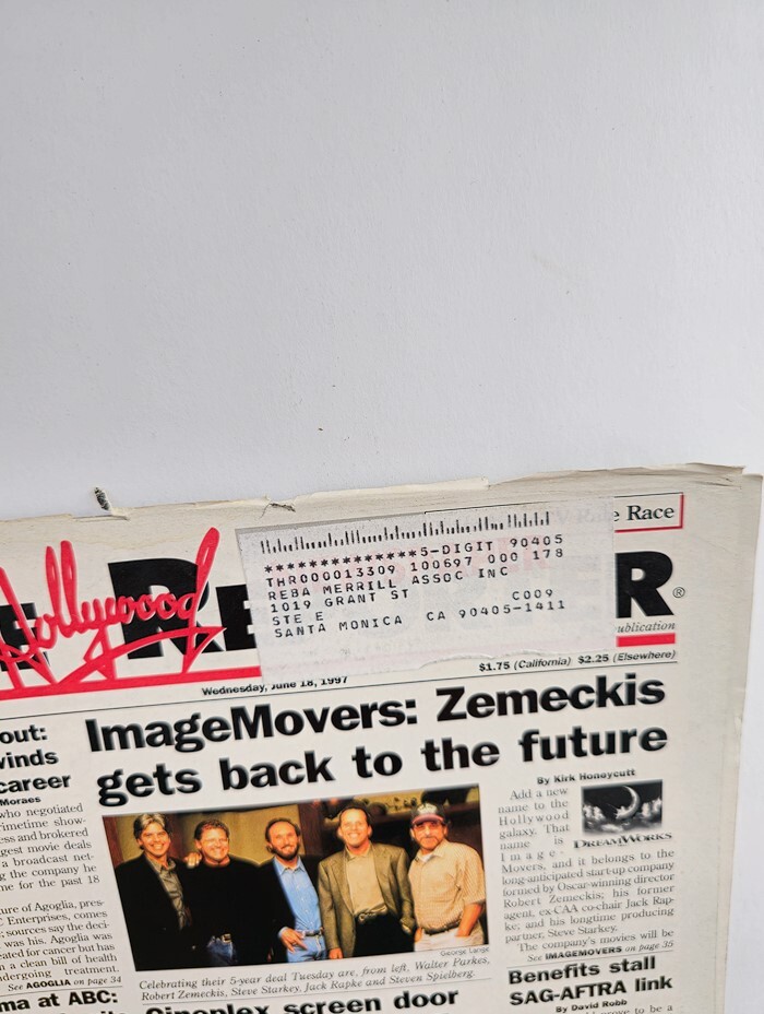 The Hollywood Reporter Magazine June 18 1997 Steve Starkey and Jack ...