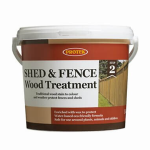 Protek Shed & Fence Treatment 5L Wood Stain Water-Based Eco Friendly ...