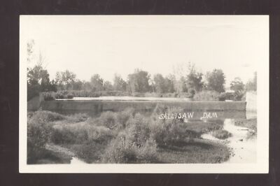 RPPC SALLISAW OKLAHOMA SALLISAW DAM VINTAGE REAL PHOTO POSTCARD | eBay