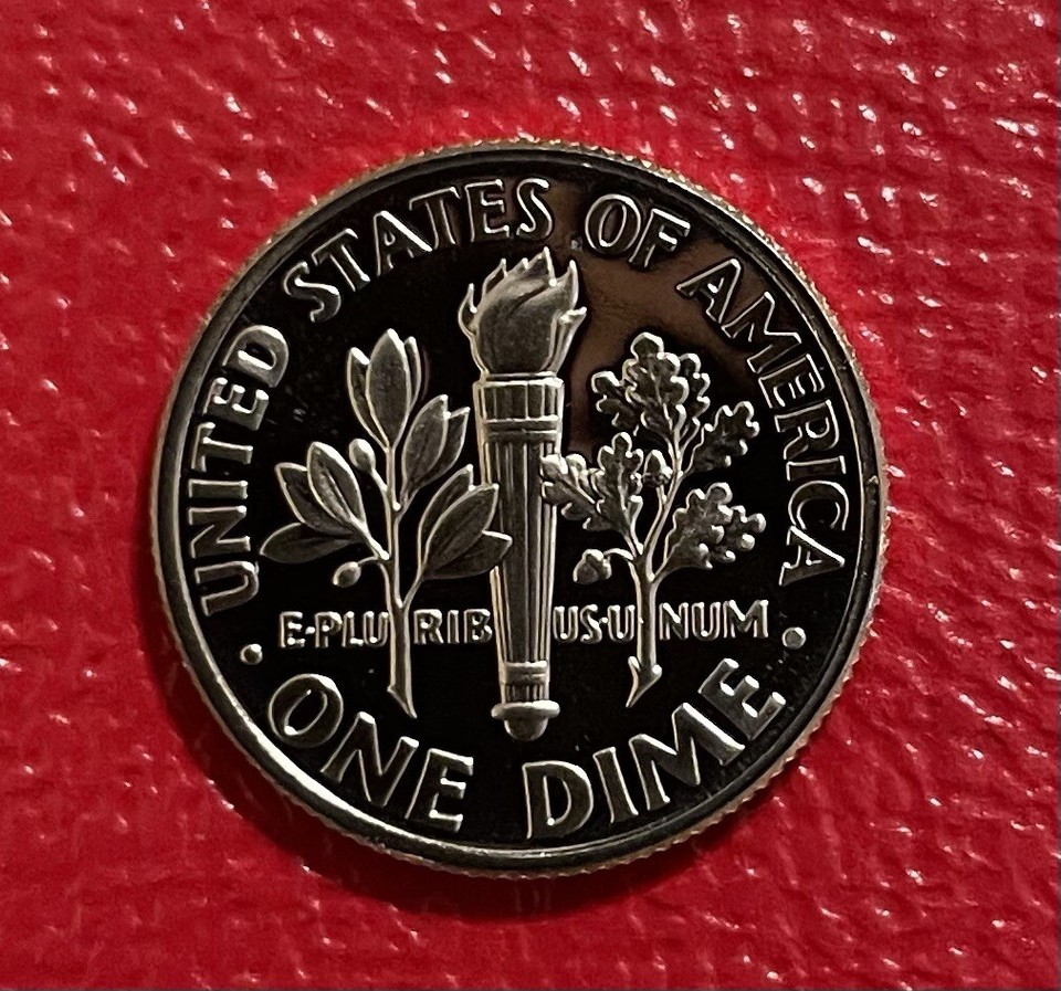 1999 ~ S Roosevelt Dime Gem Proof Clad Coin from US Proof Set US Mint ...