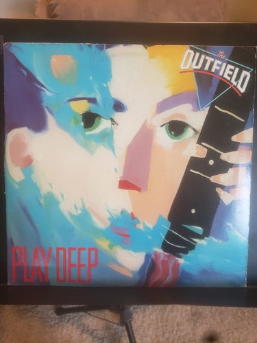 The Outfield - Play Deep (1985 US pressing) Vinyl LP - Columbia FC ...