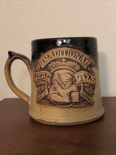 Traditional Stoneware Celebrated Real Ale Pint Pot/Mug/Tankard. Pottery ...
