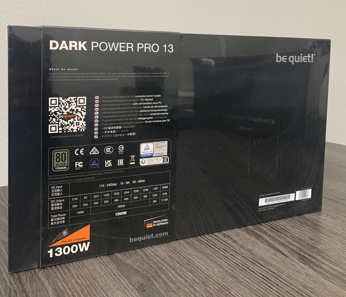 be quiet! Dark Power PRO 13 1300W ATX 3.0 Power Supply | 80 Plus ...
